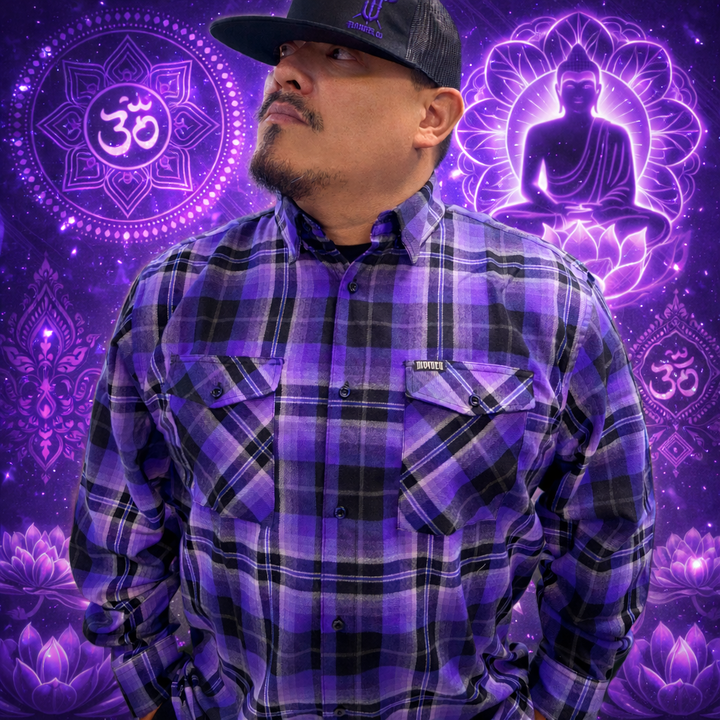 Men’s Buddha Flannel – Divided Flannel Company