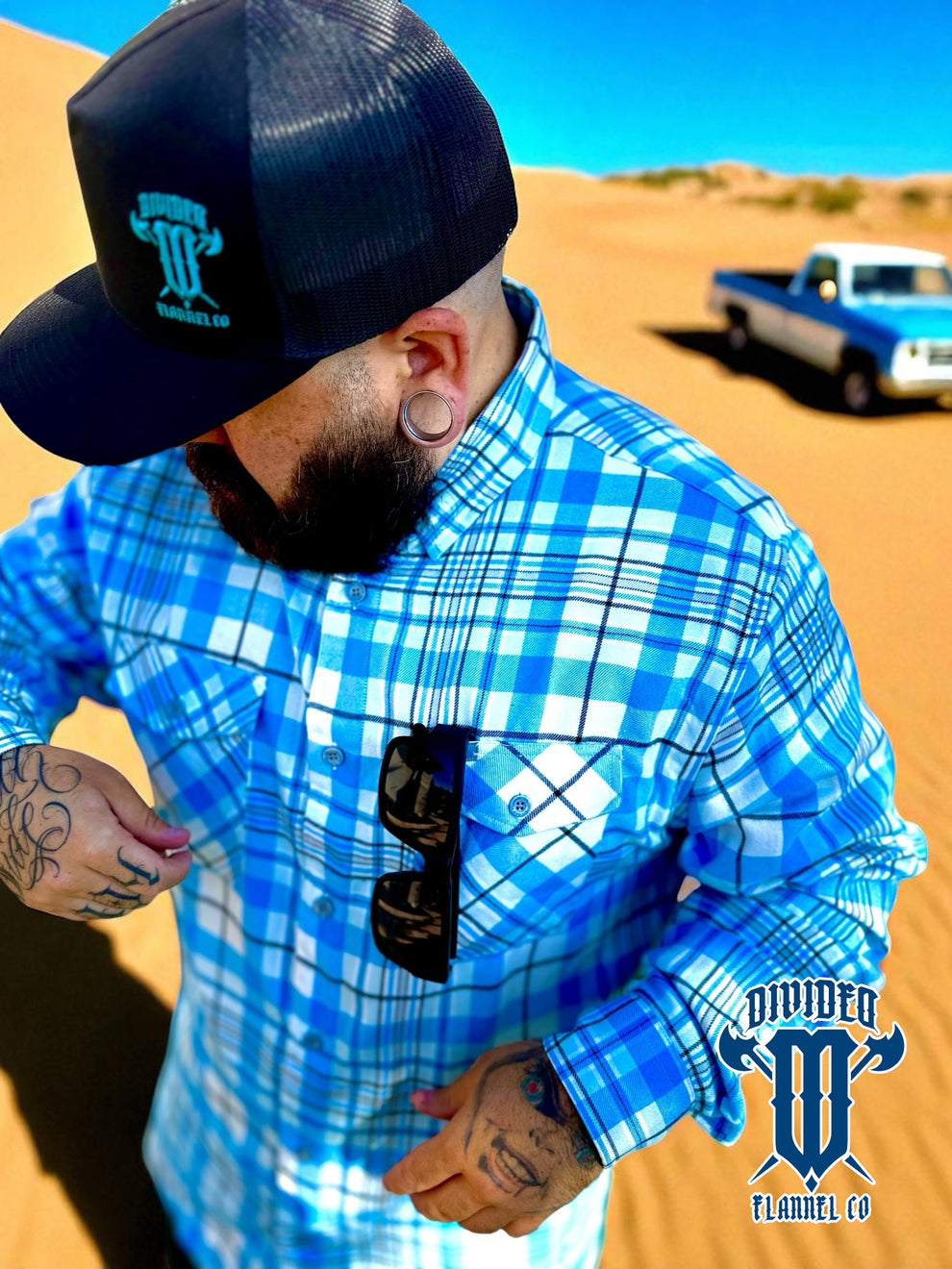 The 78 Men's flannel – Divided Flannel Company
